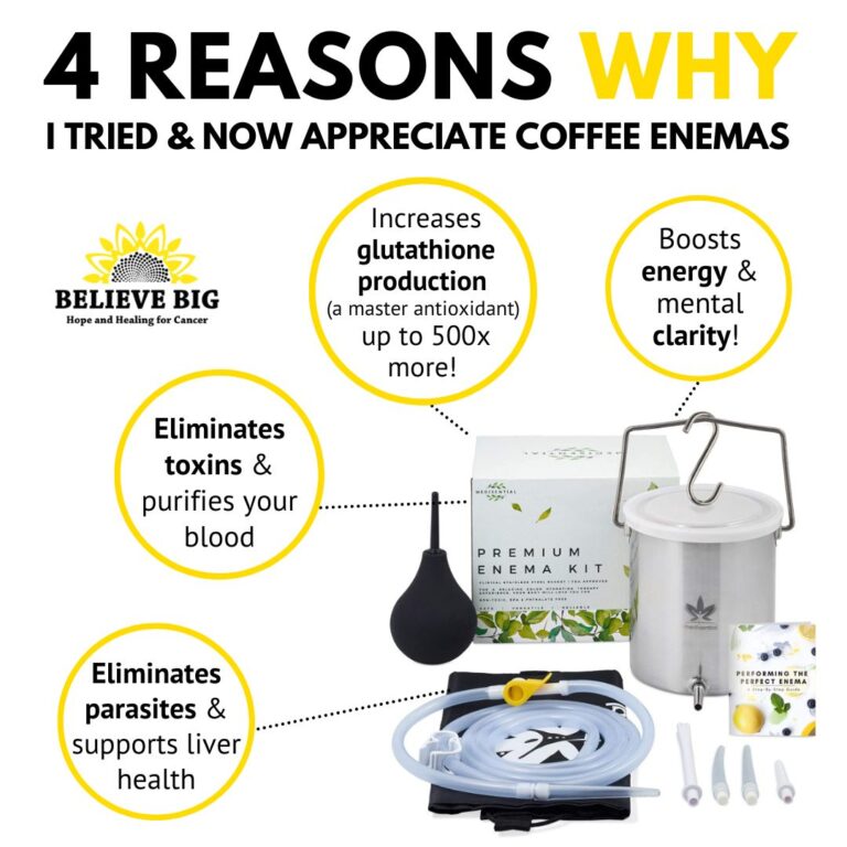 Coffee where? 😀Here’s the scoop on Coffee enemas… - Believe Big